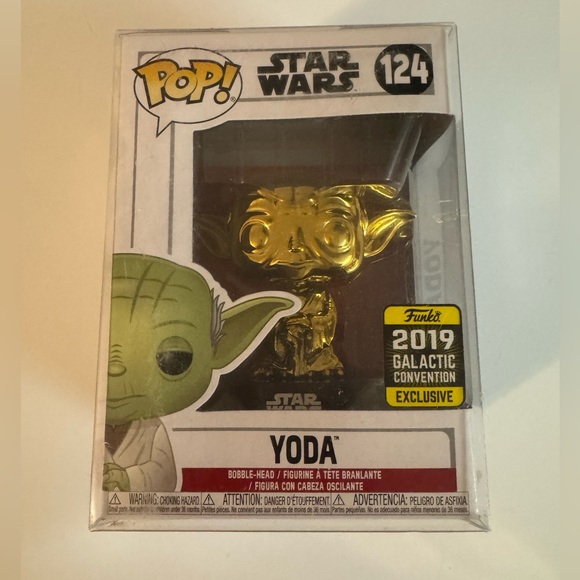 Funko | Toys | 24 Star Wars Funko Pop Yoda 219 Galactic Convention ...